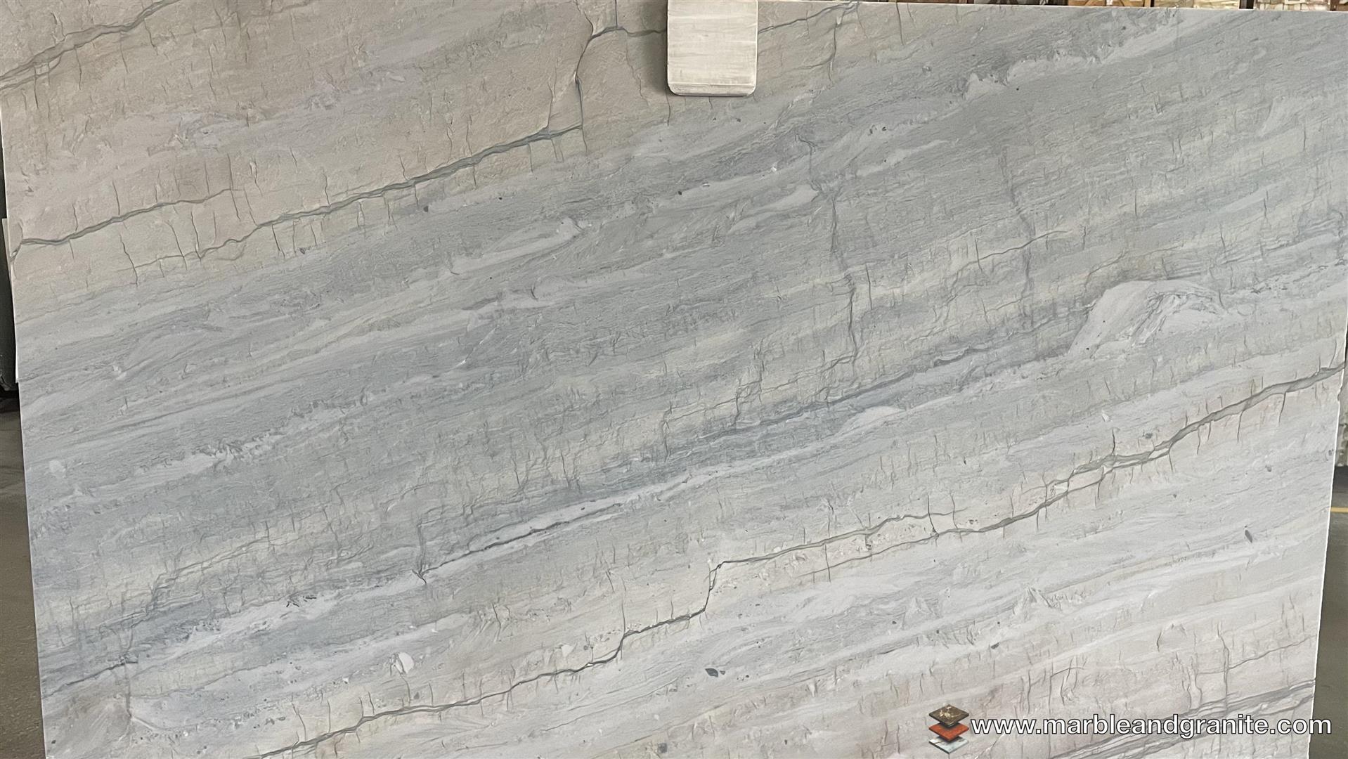 Ocean Blue Quartzite Slabs - Marble & Granite