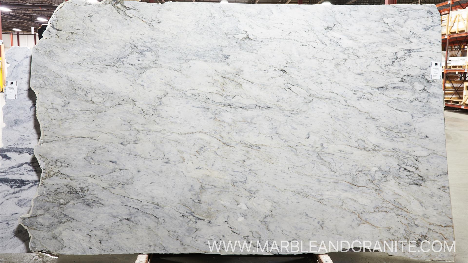 White Arabesque Slabs - Marble & Granite