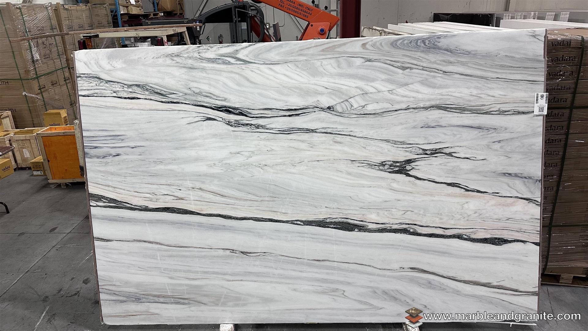 Bianco Lasa Slabs - Marble & Granite