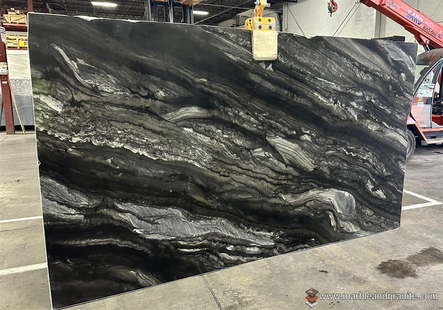 Black Fantasy Slabs - Marble & Granite