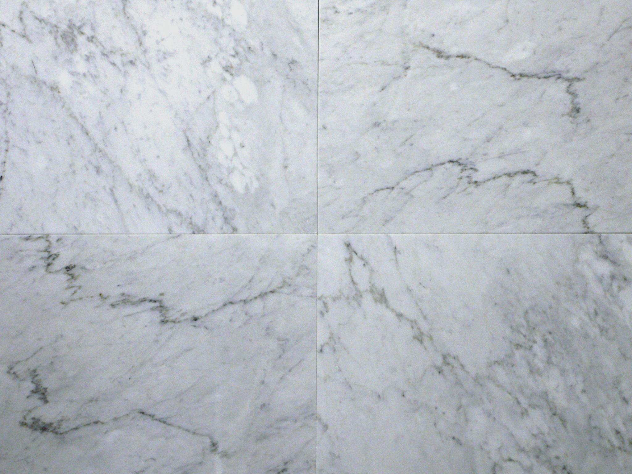 Bianco Carrara Tiles - Marble & Granite