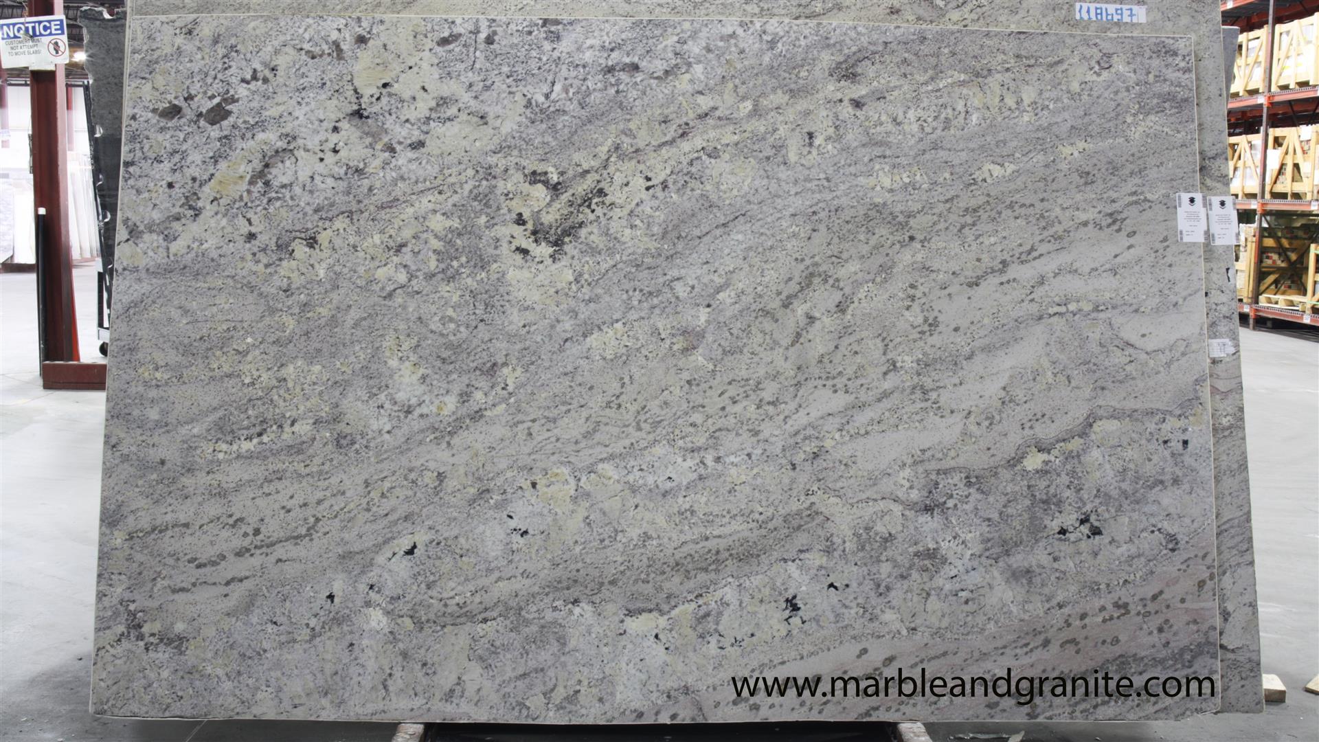 White Spring Slabs - Marble & Granite