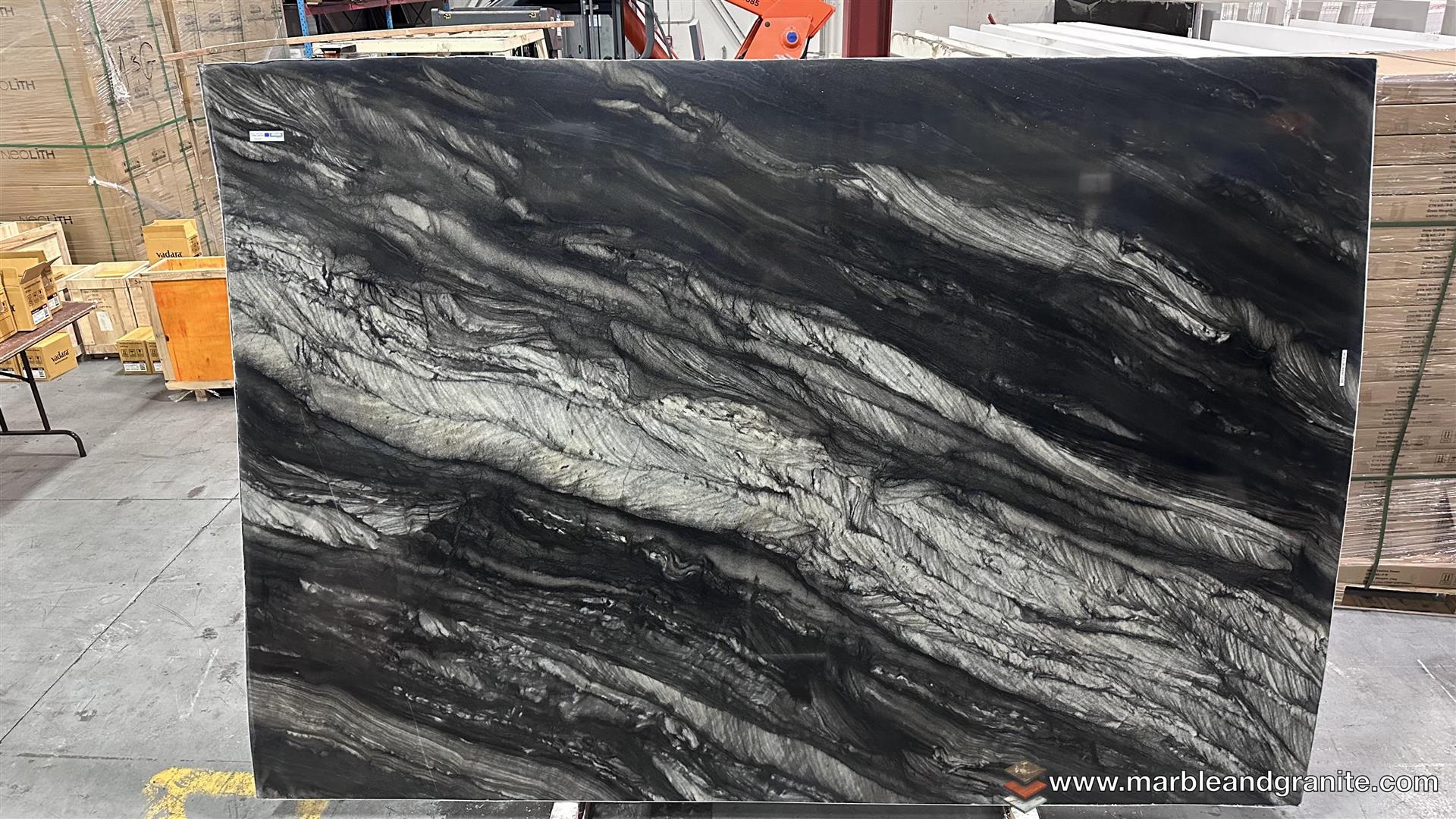 Black Fantasy Slabs - Marble & Granite