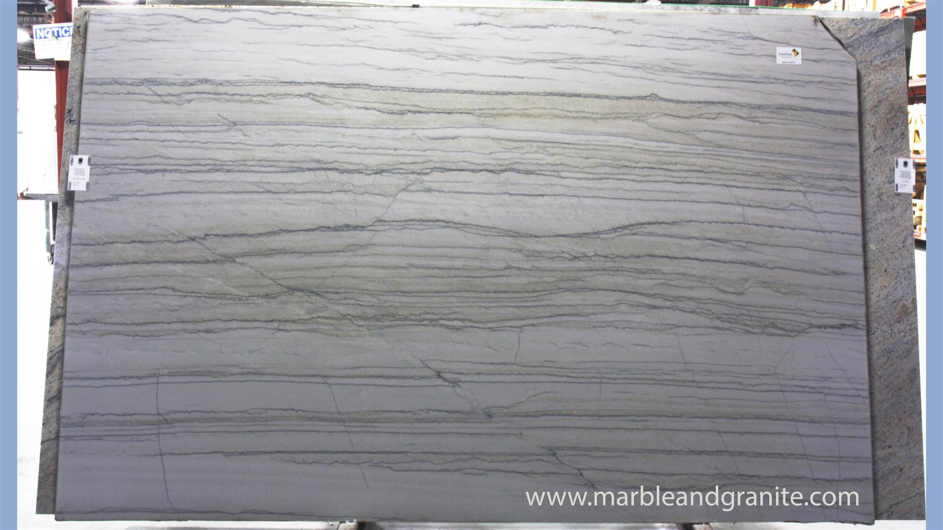 White Macaubas Quartzite Slabs - Marble & Granite