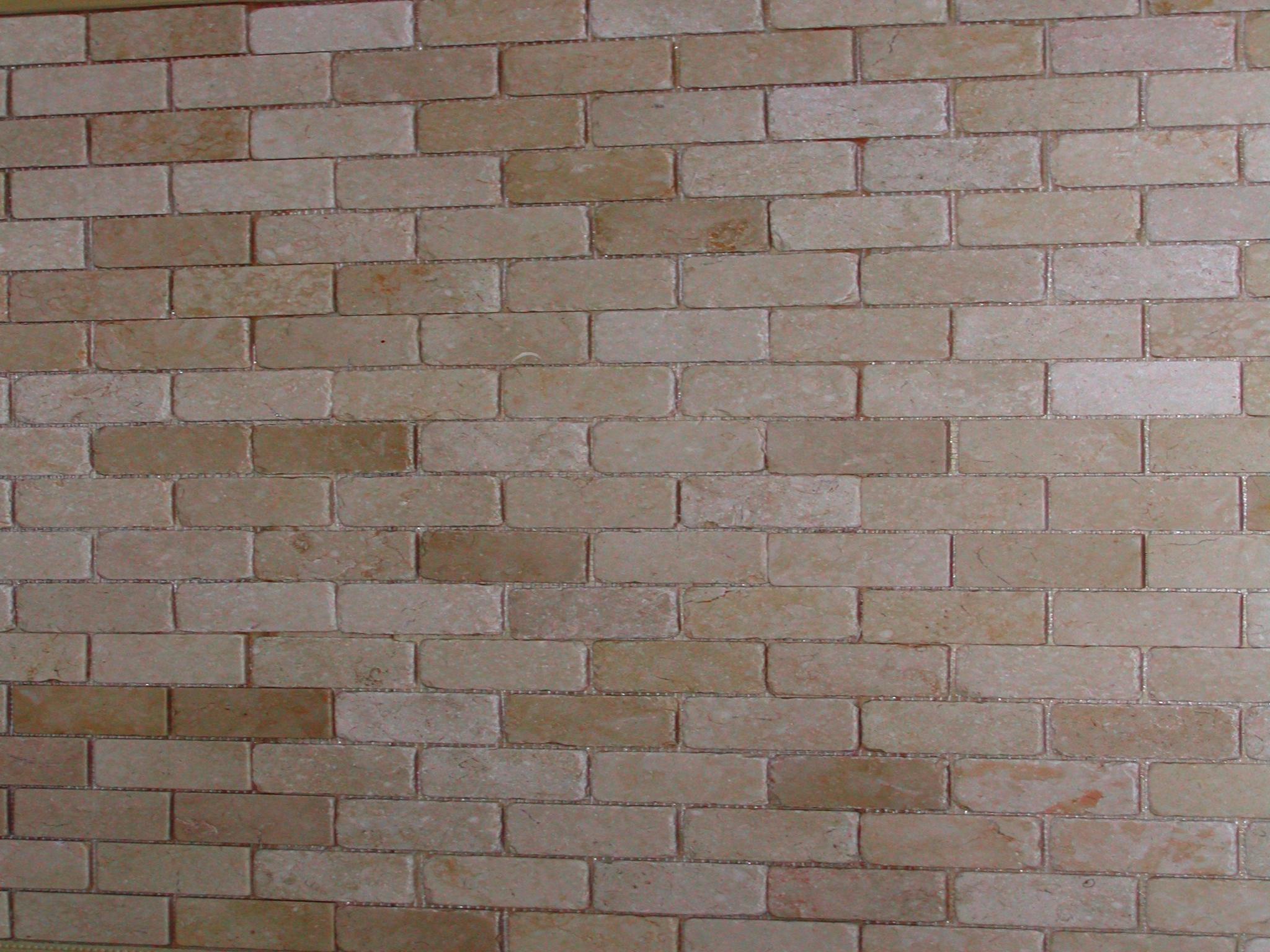 Brick Crema 2"x4" Tiles - Marble & Granite