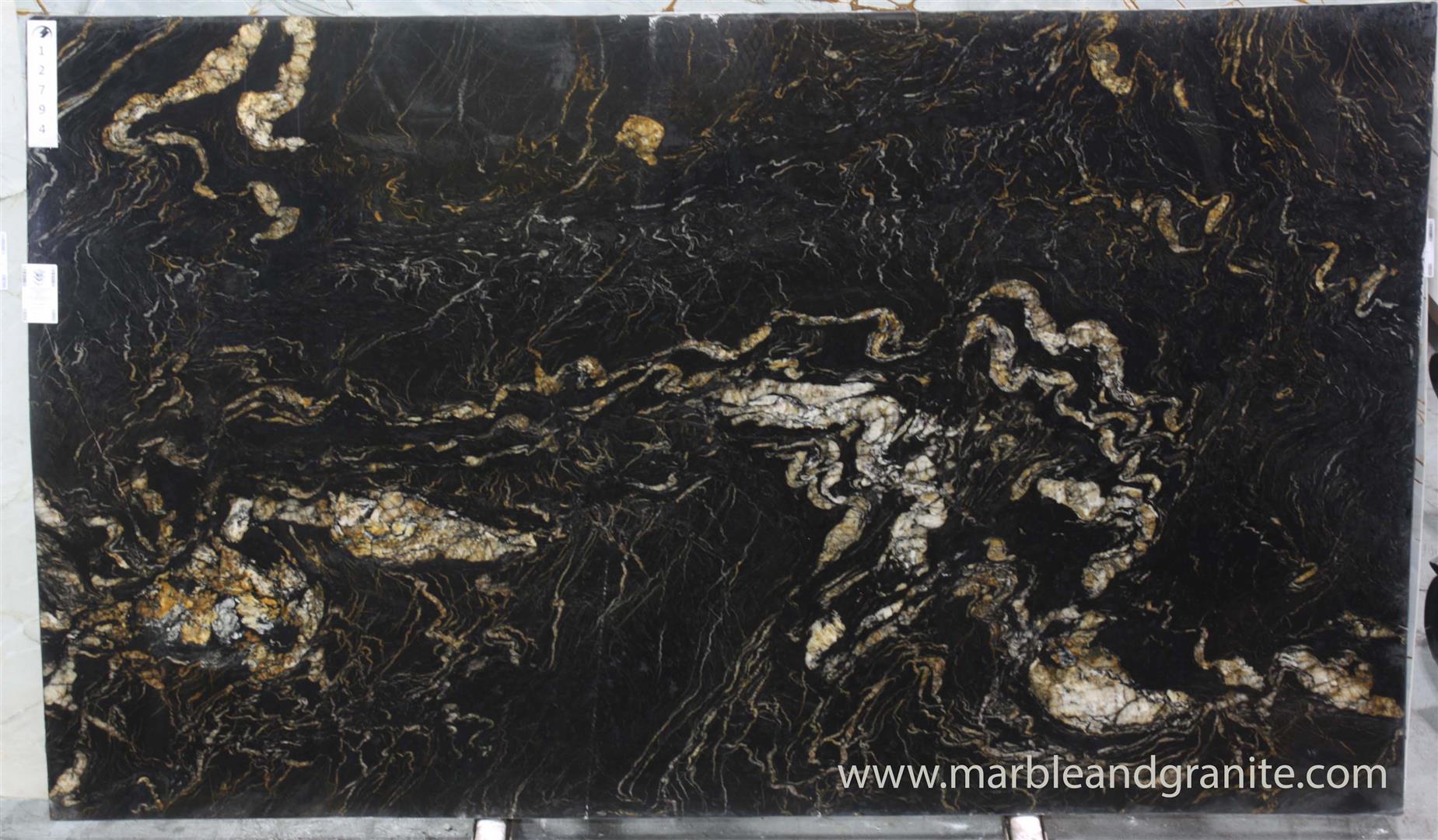 Titanium Black Slabs - Marble & Granite