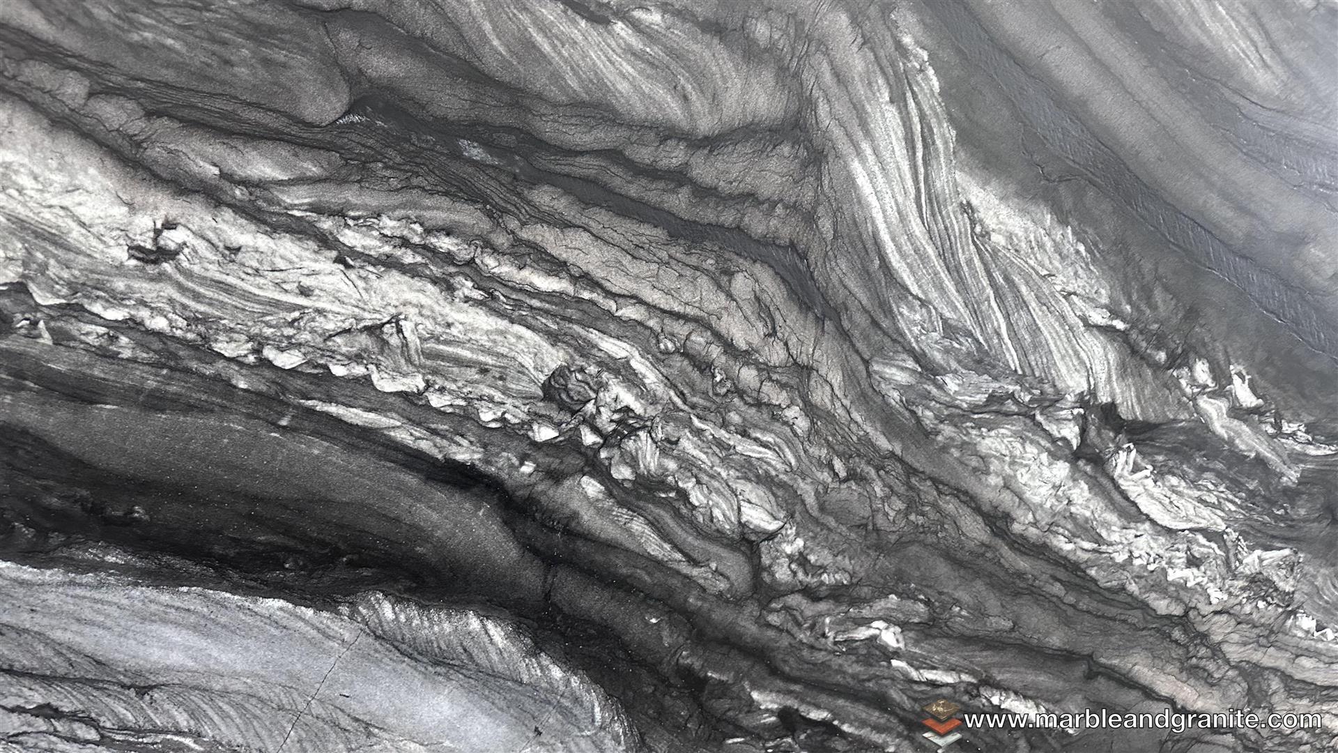 Black Fantasy Slabs - Marble & Granite