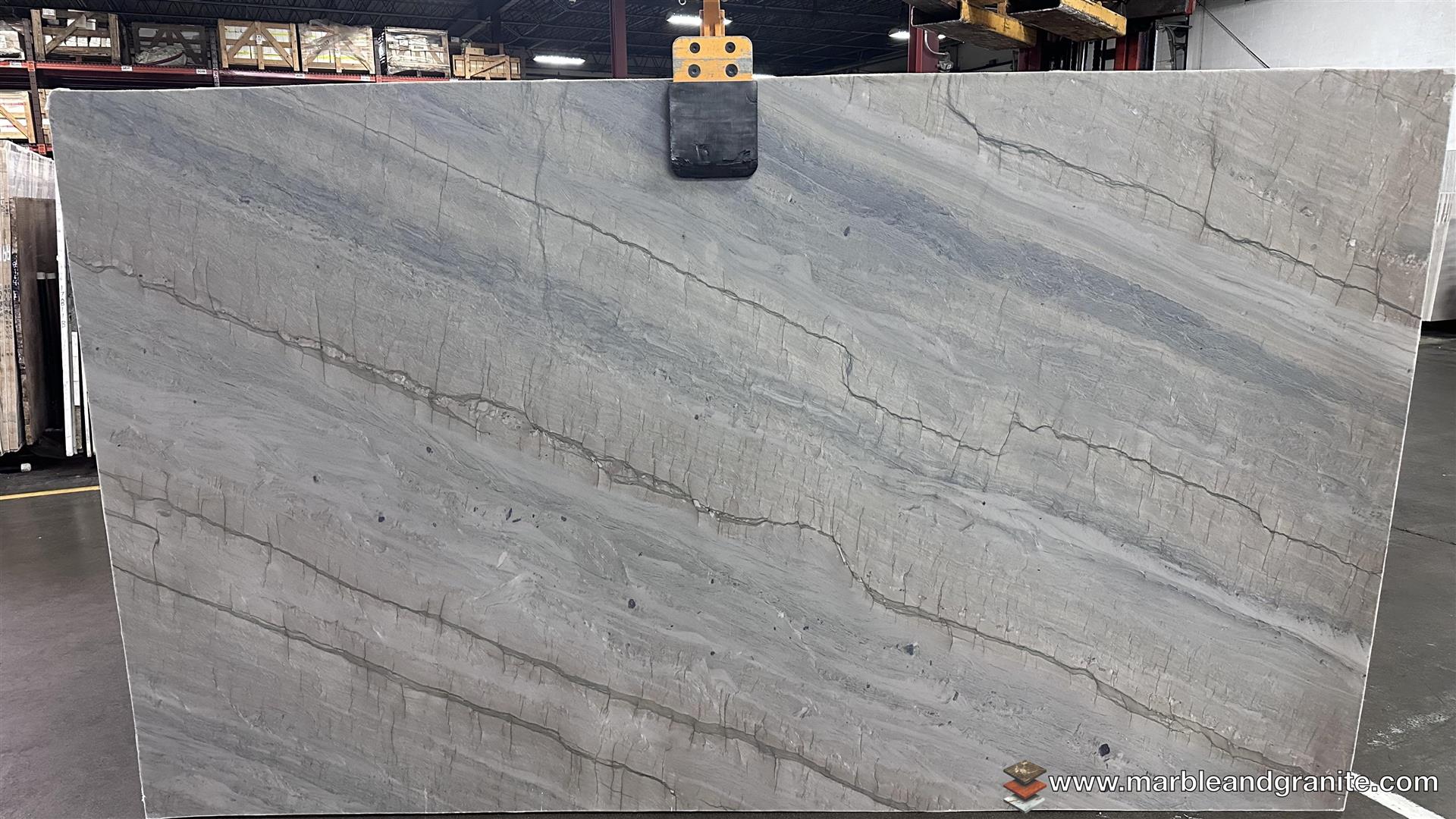 Ocean Blue Quartzite Slabs - Marble & Granite