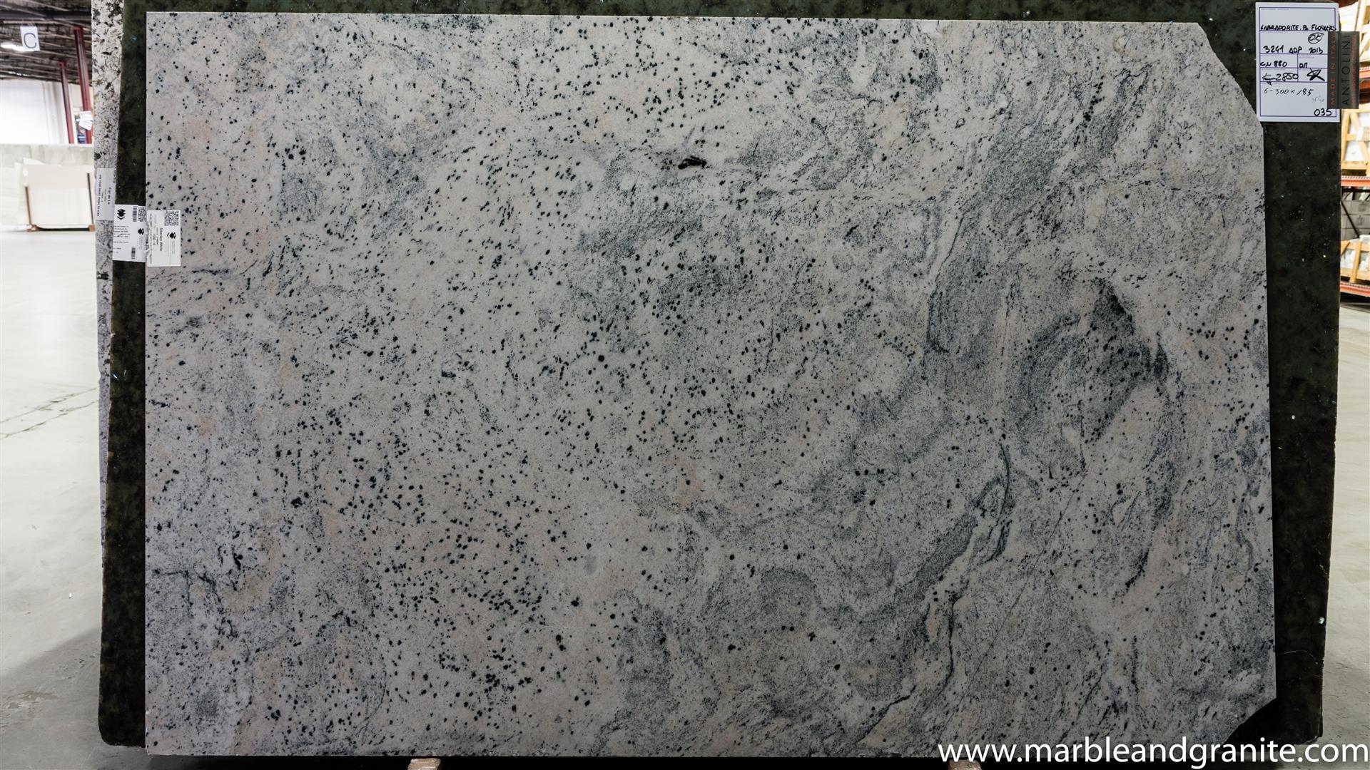 Siberian White Slabs - Marble & Granite