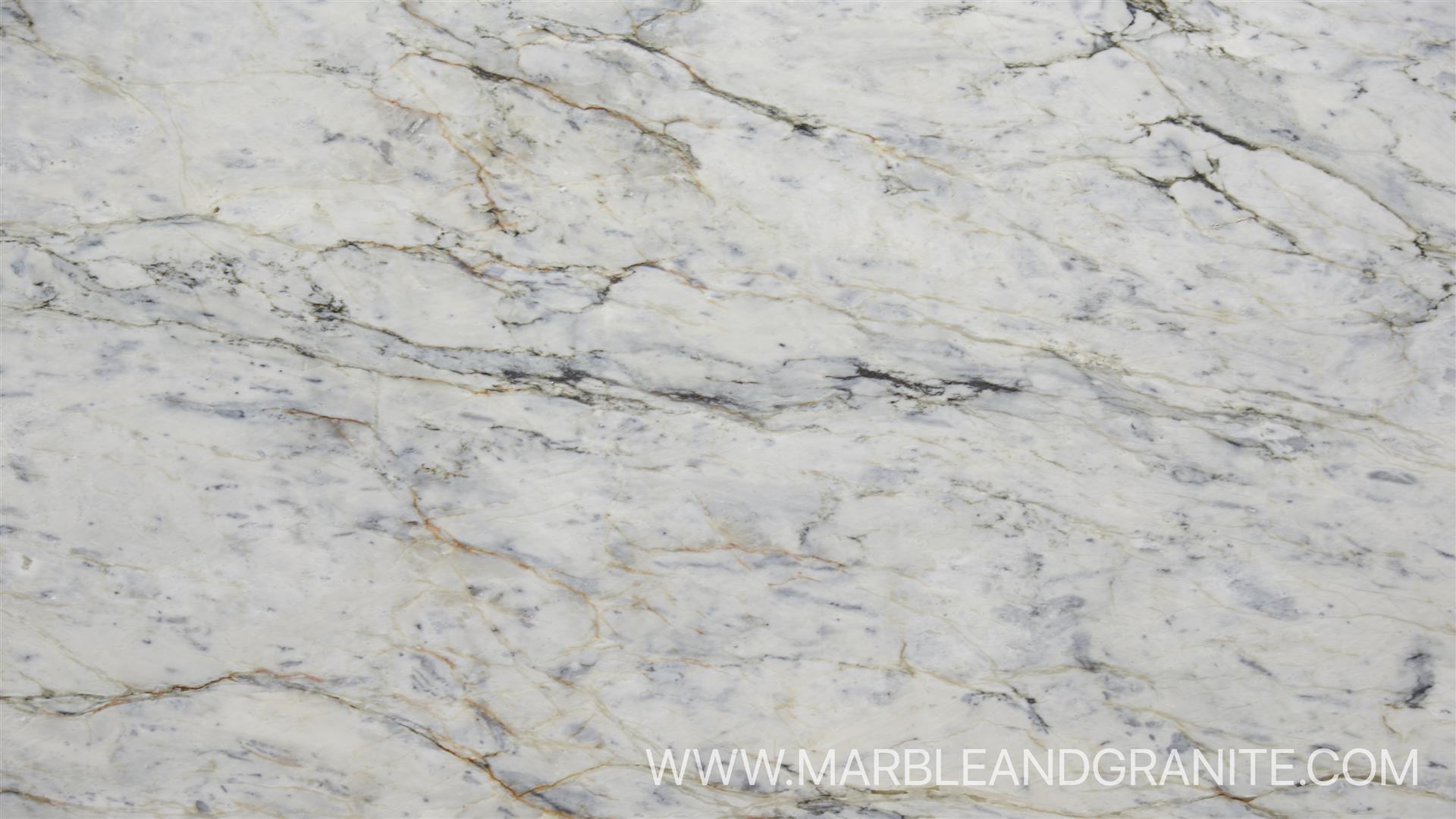 White Arabesque Slabs - Marble & Granite