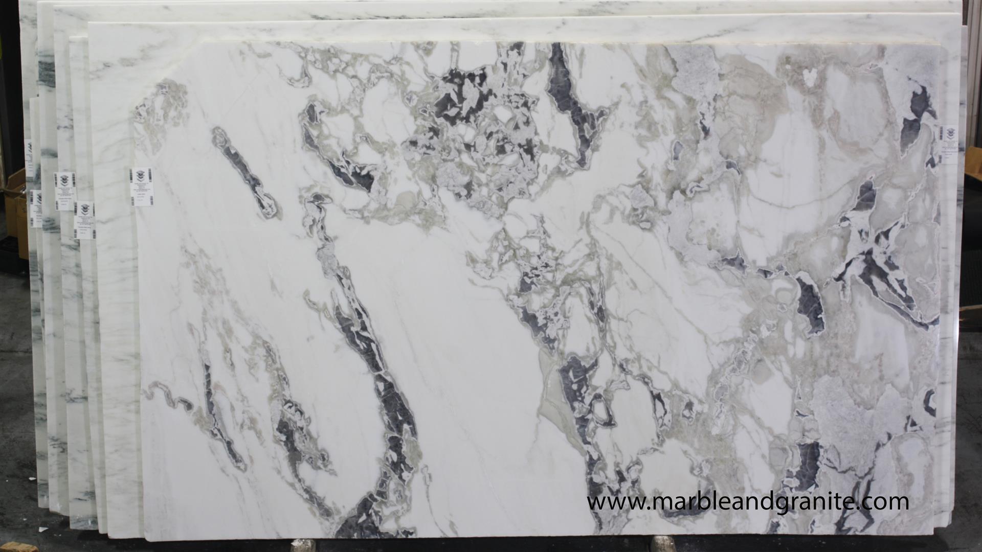 Oyster White Slabs - Marble & Granite