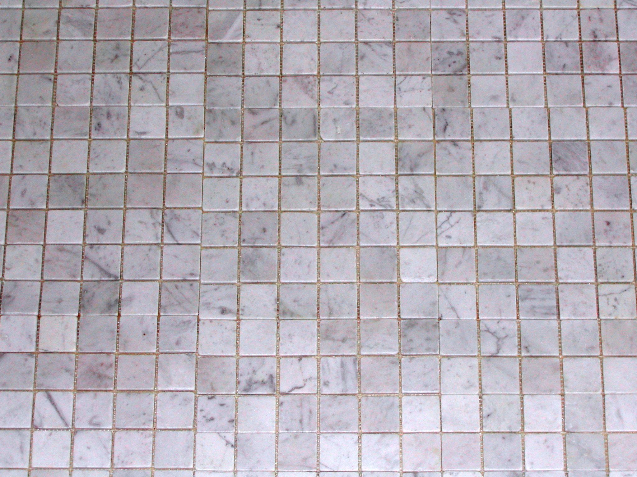 Bianco 2" x 2" Tiles - Marble & Granite