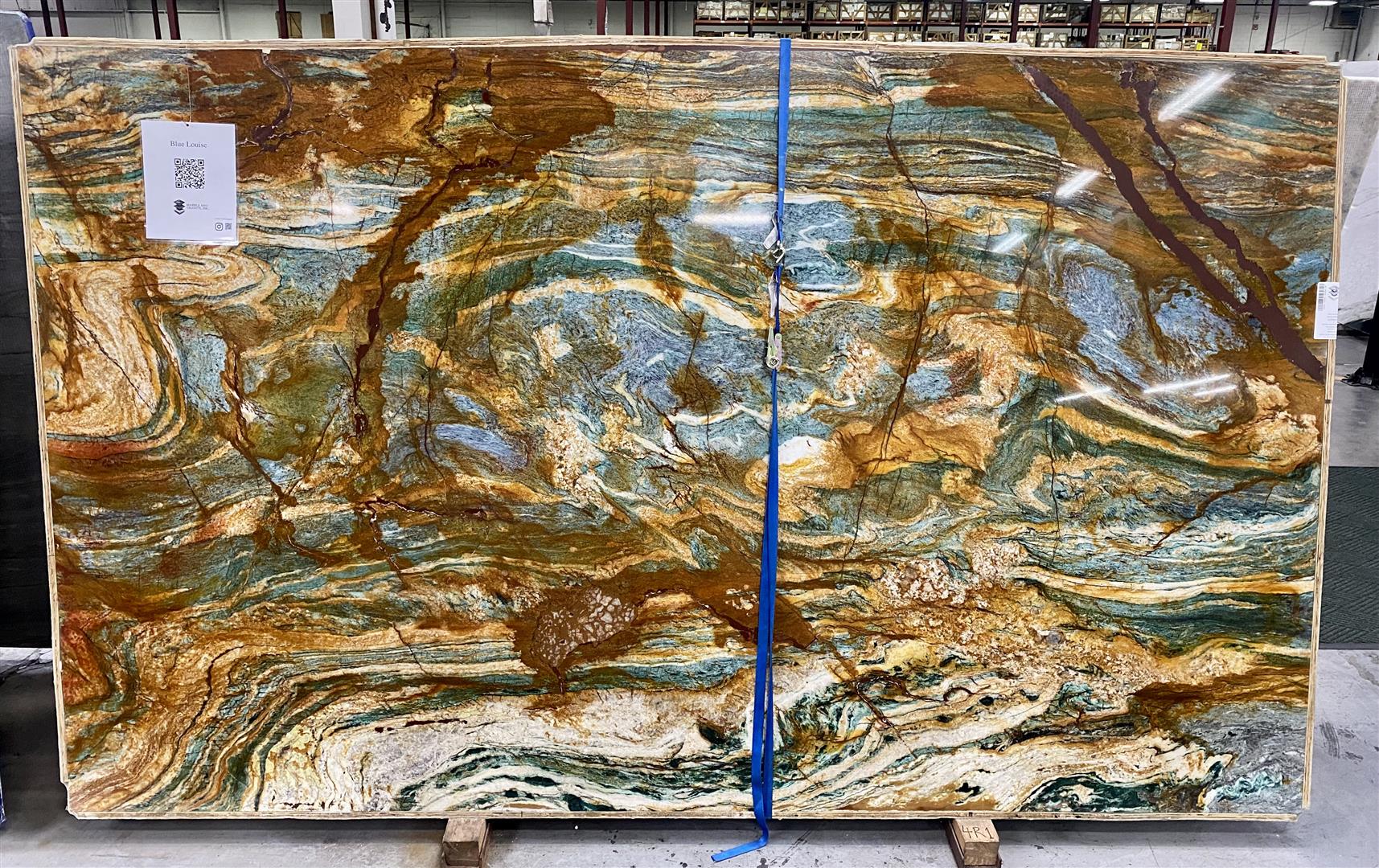 Blue Louise Slabs - Marble & Granite